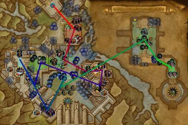 Operation: Floodgate routes - Keystone.guru